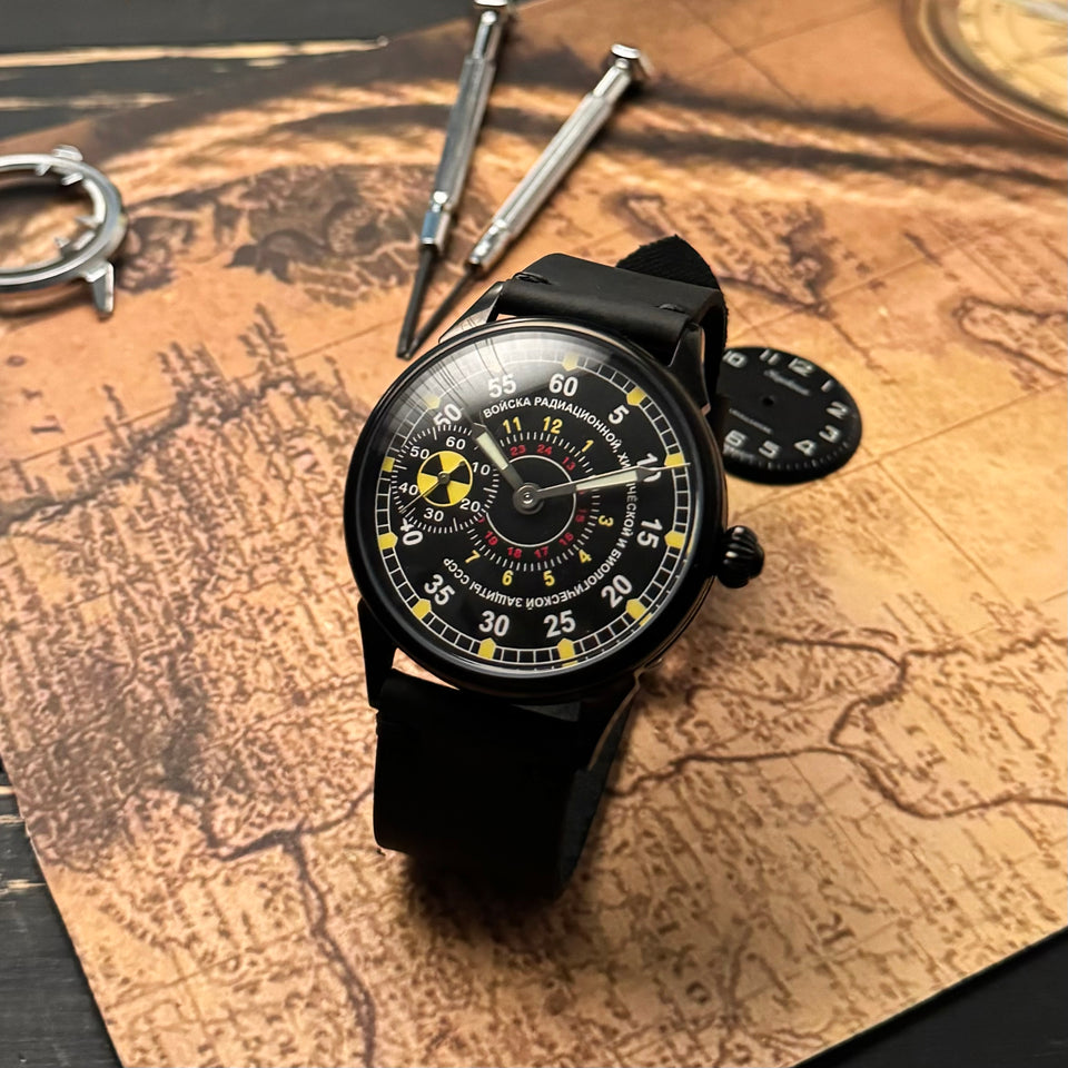 Rare Vintage Soviet-Era Men’s Wrist Watch «Molnija» Radiation ...