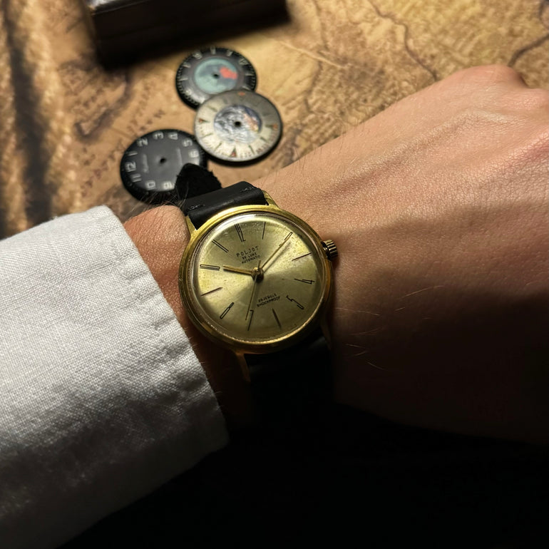 Vintage Men's Wrist Watches from the 1950s Soviet Era USSR – Sputnik1957