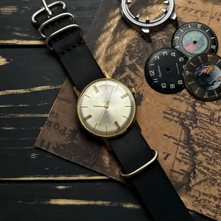 Vintage Men's Wrist Watches from the 1950s Soviet Era USSR – Sputnik1957