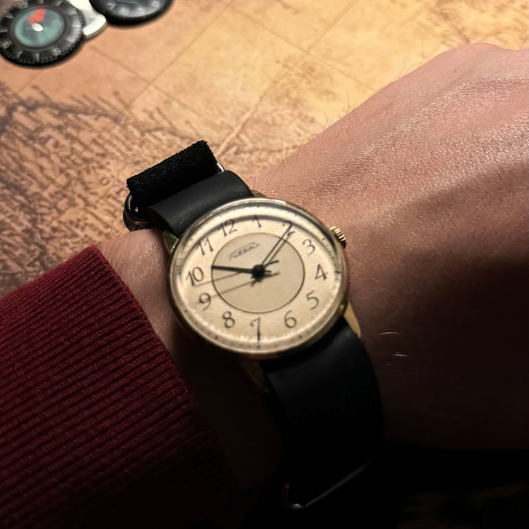 Vintage Men's Wrist Watches from the 1950s Soviet Era USSR – Sputnik1957